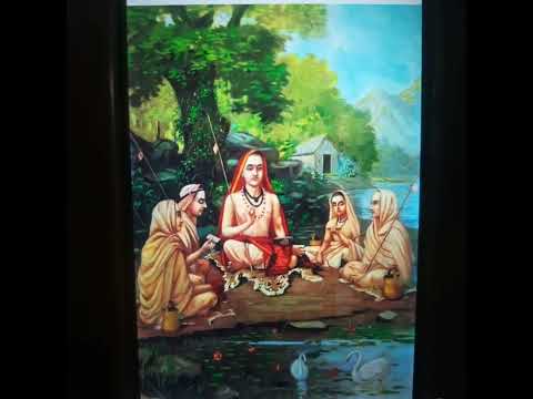 Beautiful picture of Adi Sankaracharya @MamidiSarma_Infinity