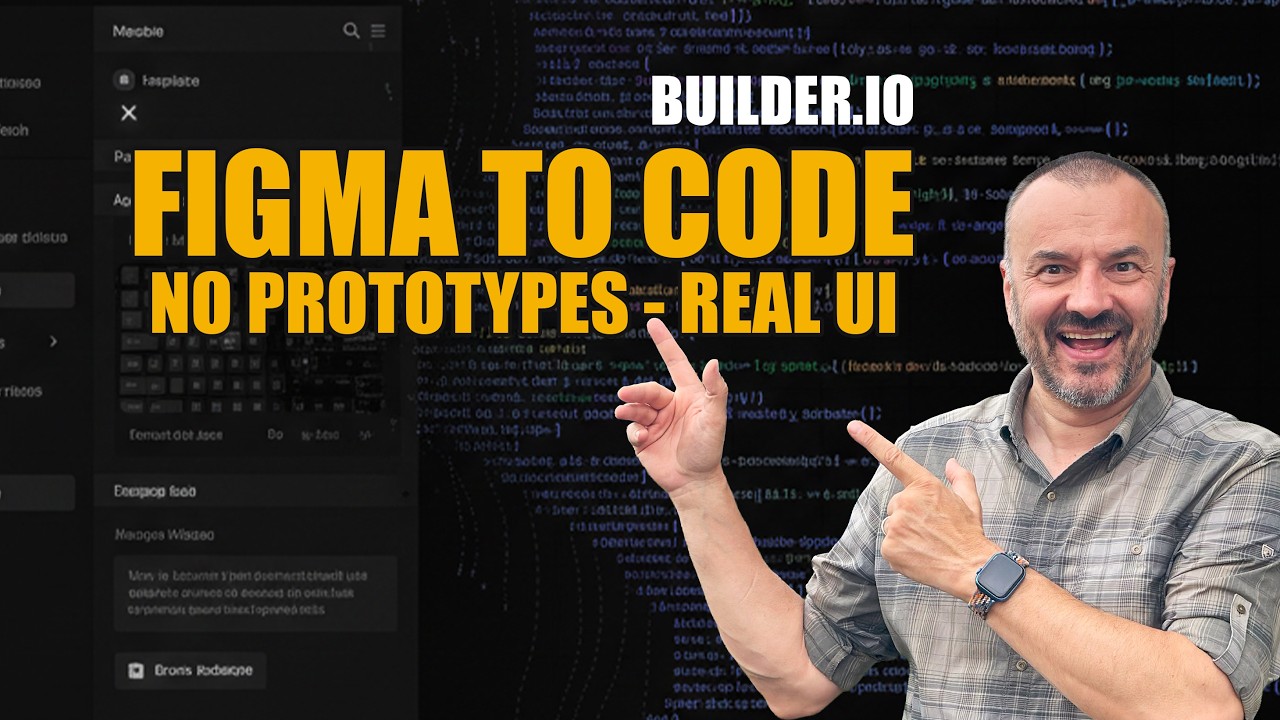 Figma AI + Builder.io: From Prompt to Node.js App (No Coding)