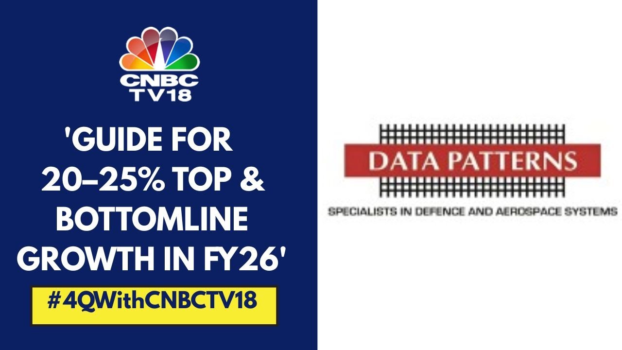 Orderbook Is Expected To Be Around ₹1,200 Crore In FY26: Data Patterns | CNBC TV18