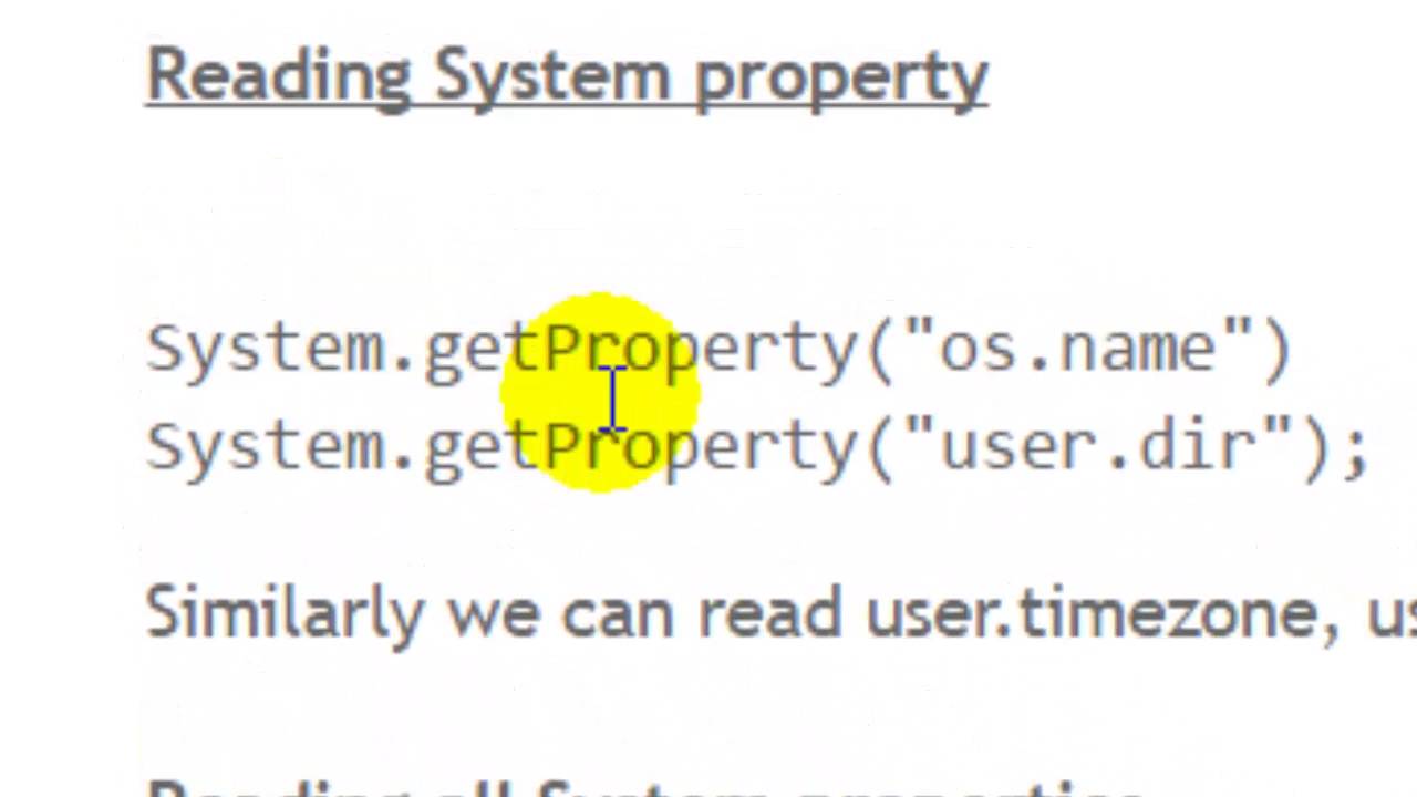 How to get and set properties in Java
