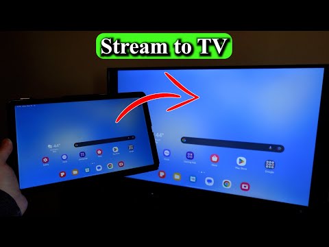 How to Screen Cast from the Samsung Galaxy Tab A9 Plus to a TV