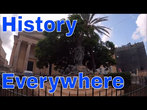 Valletta, Lost in back streets of history , Malta