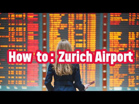 Zurich Airport Walking Tour🇨🇭Must-See Guide