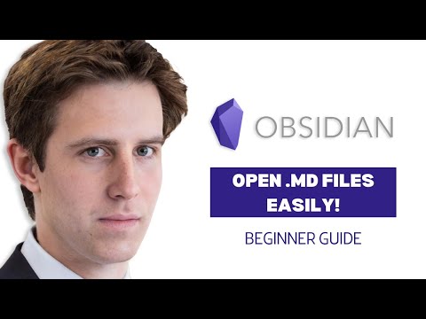 How to Open a .md File in Obsidian (Easy Guide | 2025)