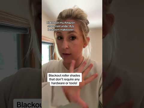 My Favorite Roller Shades: Simple Blackout Window Treatment