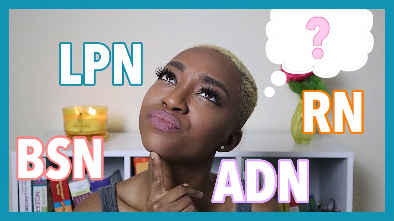 DIFFERENCE BETWEEN NURSING DEGREES | LPN, RN, ADN, BSN