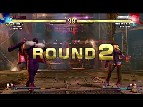 【SFV】【SFRePlayer】Shinji840(VEGA LP327996)VS karasawa mk2(KOLIN LP24539)【31240】