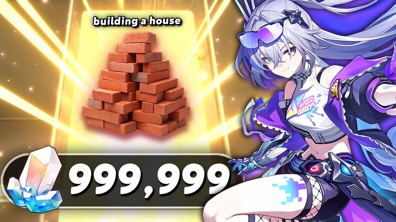 🔴SILVERWOLF LV.999 VIEWER SUMMONS (BUILDING A HOUSE)