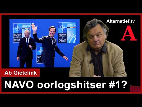 VIDEO Ab Gietelink: “Premier Rutte, NAVO oorlogshitser nr. 1?” | E.J. Bron