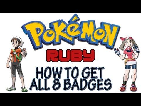 Pokemon Ruby - Get All 8 Badges | GameShark Codes