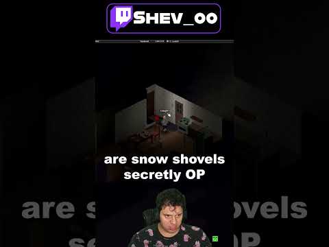 Project Zomboid - Snow shovels ARE OP! #shorts
