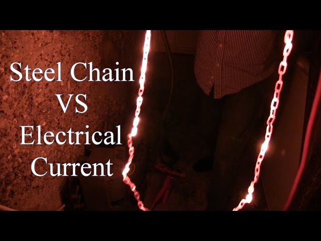 Steel Chain vs. Electricity - The Awesomer