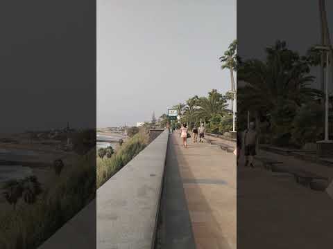 Conny Canarias...Playa del Inglés, heute morgen 35 Grad