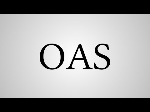 What Does "OAS" Stand For?