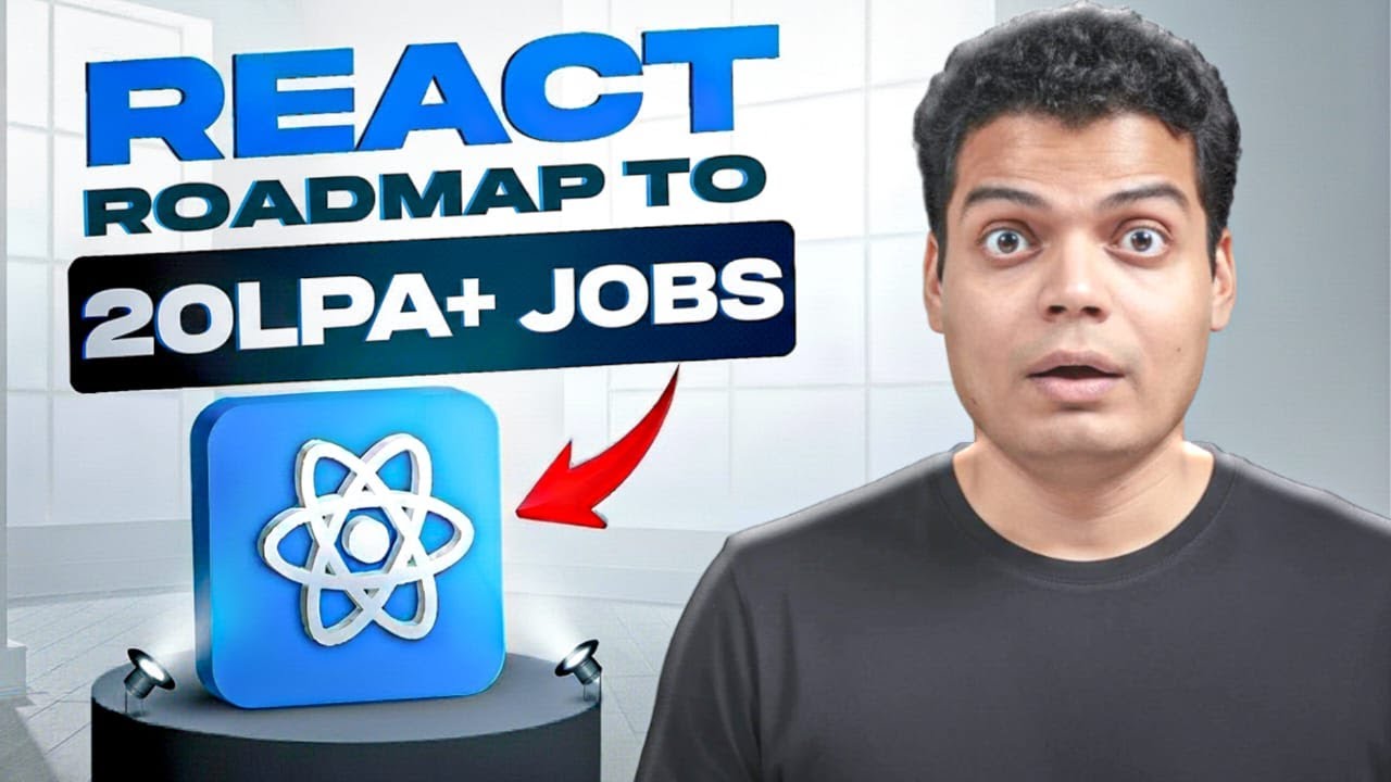 React Roadmap 2025: From Beginner to ₹25 LPA Developer #tanaypratap