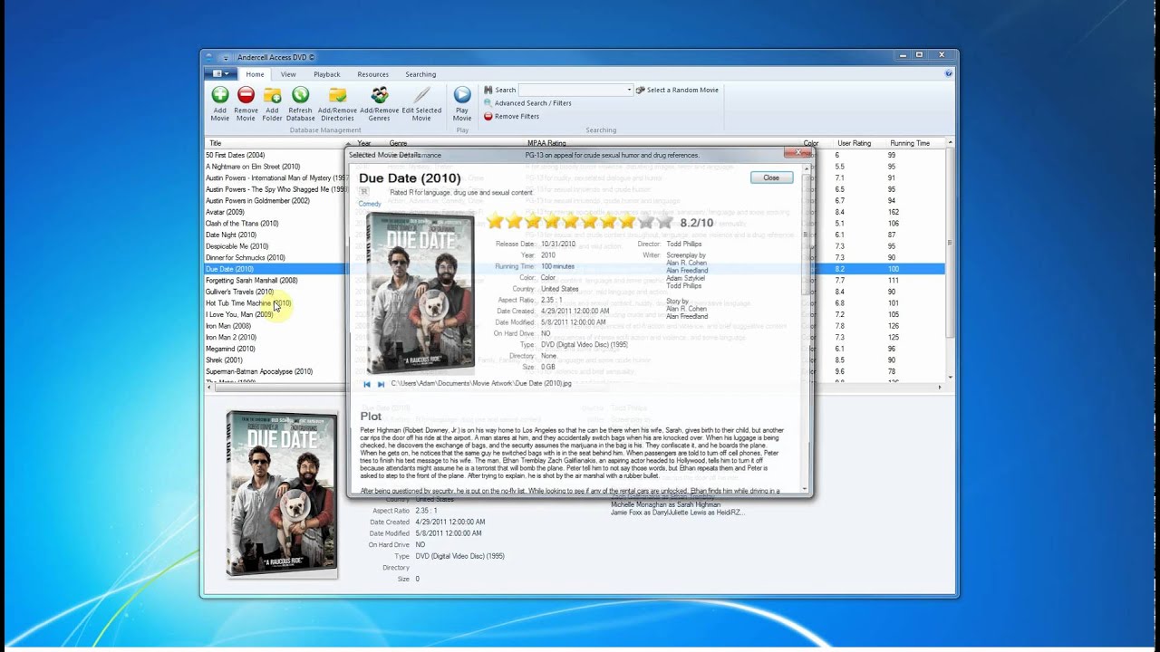 Andercell Access DVD 2 (Movie Collection Software)