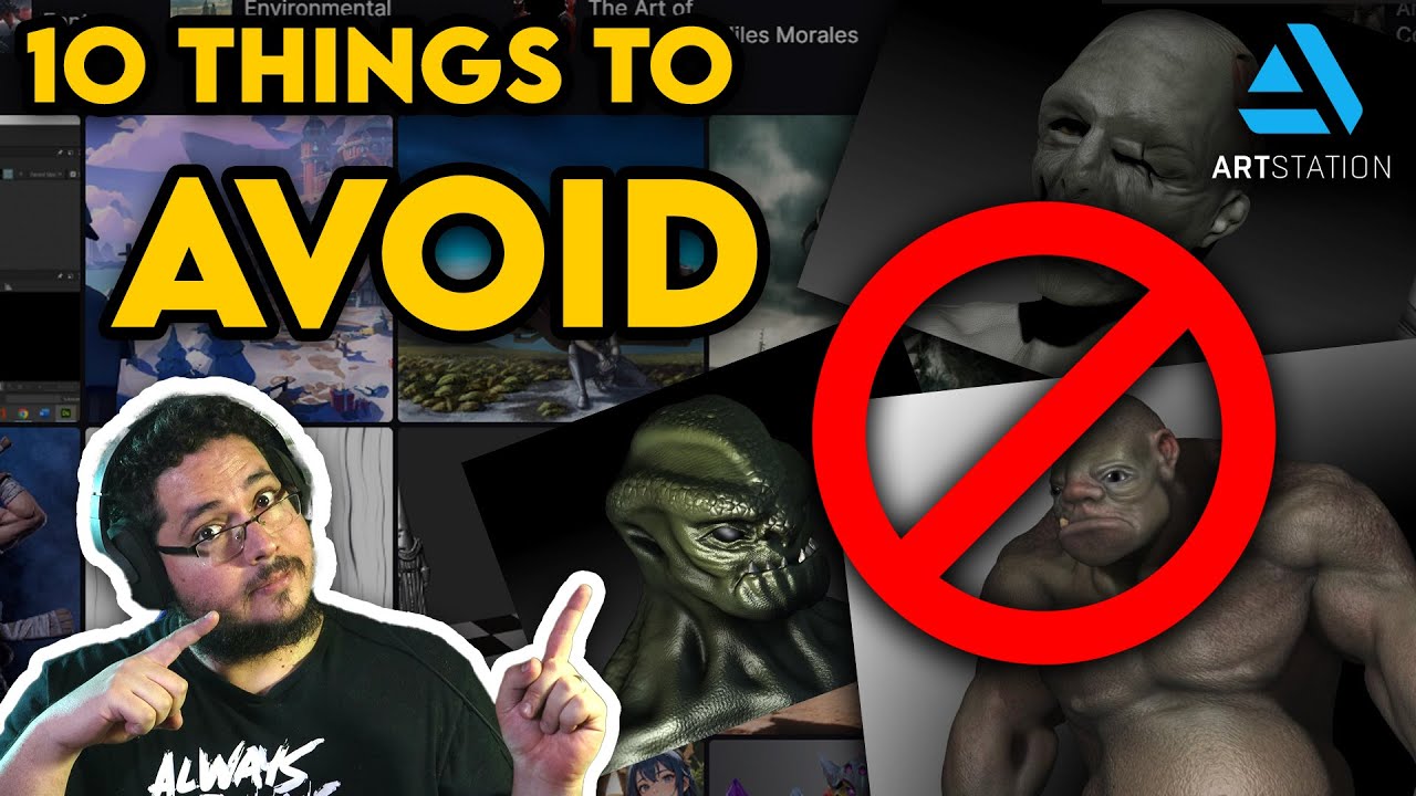 10 Things to Avoid in your 3D Portfolio