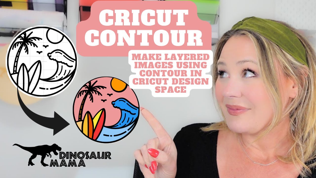How to Contour in Cricut Design Space | Make Layered Images Using Contour | CRICUT FOR BEGINNERS