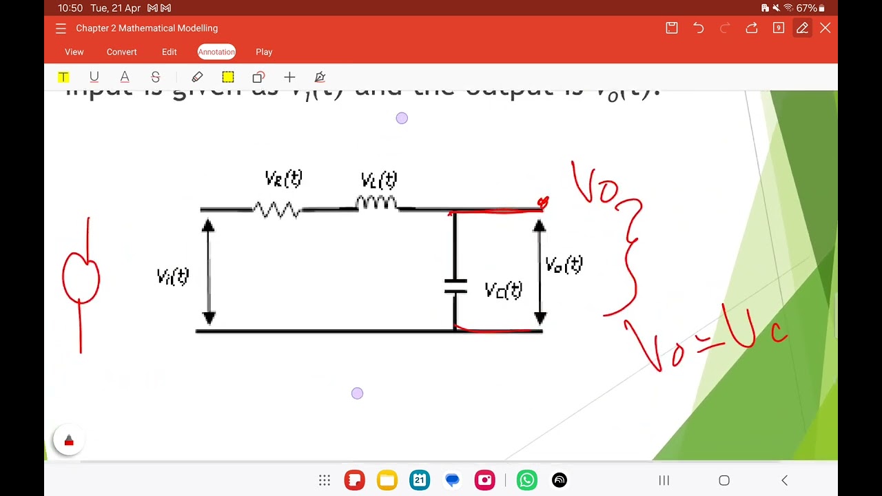 Chapter 2: Mathematical Modelling (Part 2)