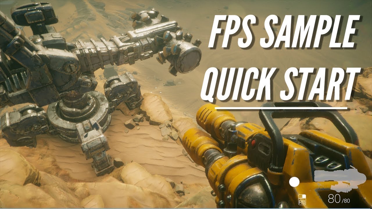 UNITY FPS SAMPLE Quick start guide