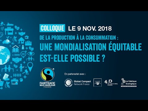 Colloque des 25 Ans de Max Havelaar France