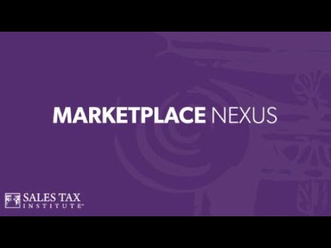 What is Marketplace Nexus for sales tax? What are marketplace facilitator laws?