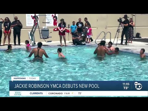 New aquatic center opens at Jackie Robinson YMCA