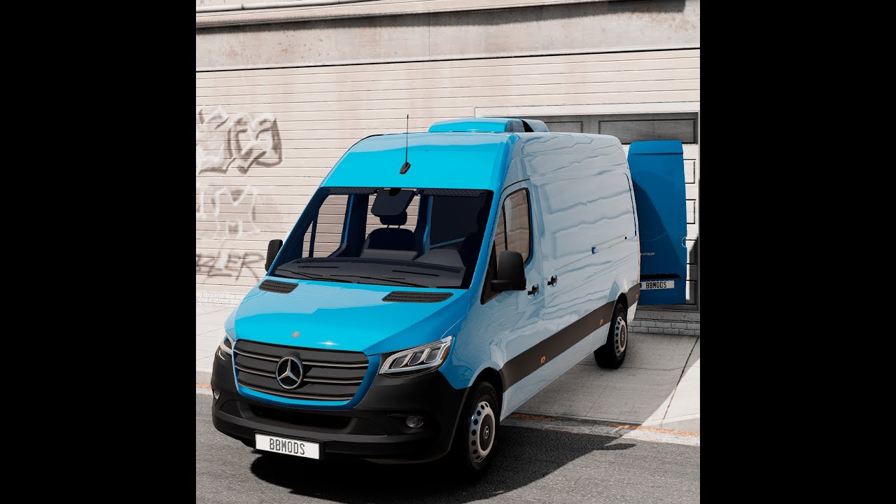 Mercedes-Benz W907 70 cfgs + кузов L4H3 + Air Suspension + Maybach 4.0 ...