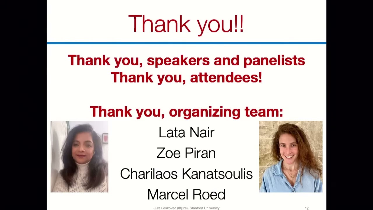 Stanford Graph Learning Workshop 2025