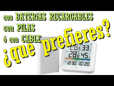 Battery or cable weather station 📦🔋🔨 Unboxing & adapter
