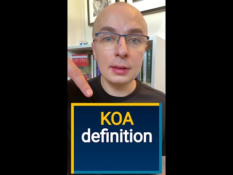 What does KOA mean? #shorts