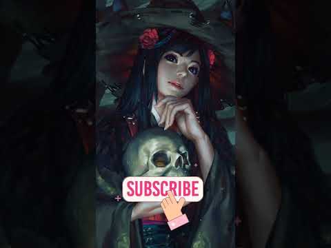 12 amazing Dark Art Ideas | Witches | #Halloween | #shorts