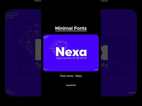 Minimal Fonts Suggestions #graphicdesign #fonts #design