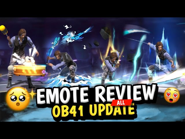 Rewards: Free Fire MAX में OB41 अपडेट के बंडल्स, गन स्किन्स और इमोट्स ...