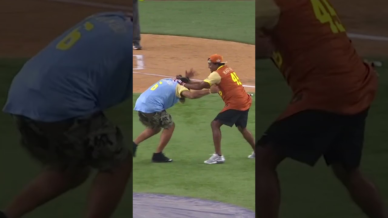 [分享] 神之右手在全明星壘球名人賽打架 - 看板Baseball - PTT網頁版