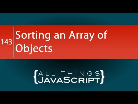 JavaScript Problem: Sorting an Array of Objects