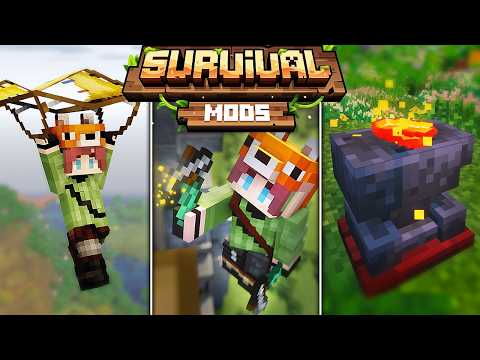 Top 20 Survival Mods For Minecraft Ep 1 (Forge & Fabric) - 1.20.1/1.21+