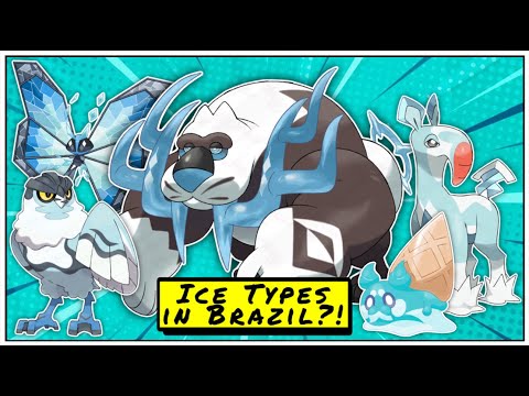Creating ICE TYPE Pokémon for the Brazil Inspired ZONHE REGION!