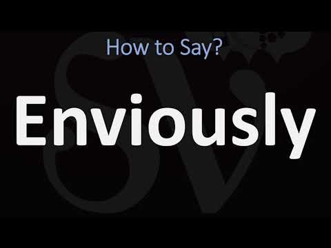 How to Pronounce Enviously? (CORRECTLY)