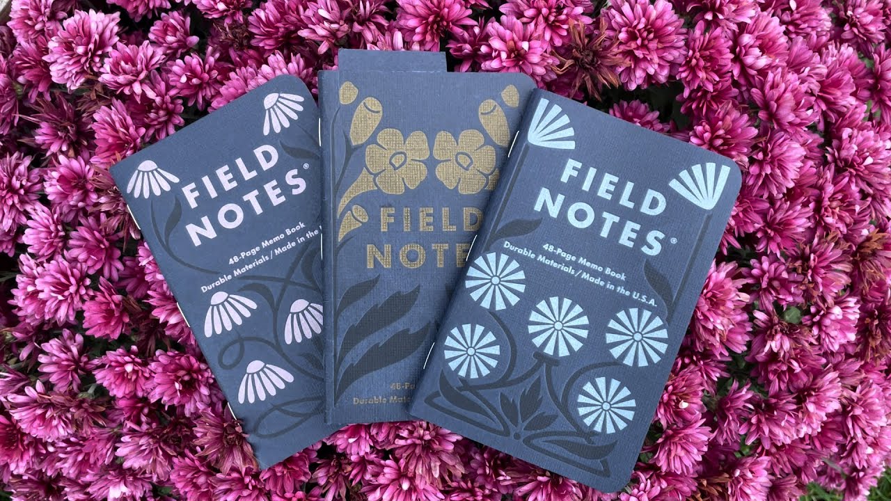 Field Notes Fall 2025 Quarterly Edition Review - Fall Flowers