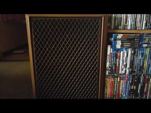 Vintage Sansui Sp 3000 speaker sound test with Mission Impossible Theme