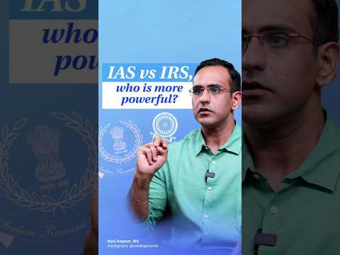 IAS vs. IRS: Who Holds More Power? #ias #iasmotivation #upsc #iaspower #shorts