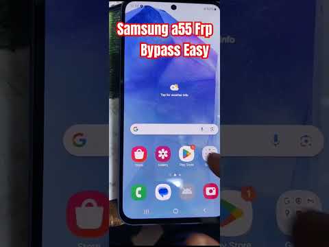 Samsung a55 Frp Bypass Easy tips #samsung_google_account_bypass #frpbypasswithoutpc