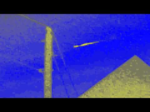 Meteor Debris or Alien Spaceship? (image enhanced version)