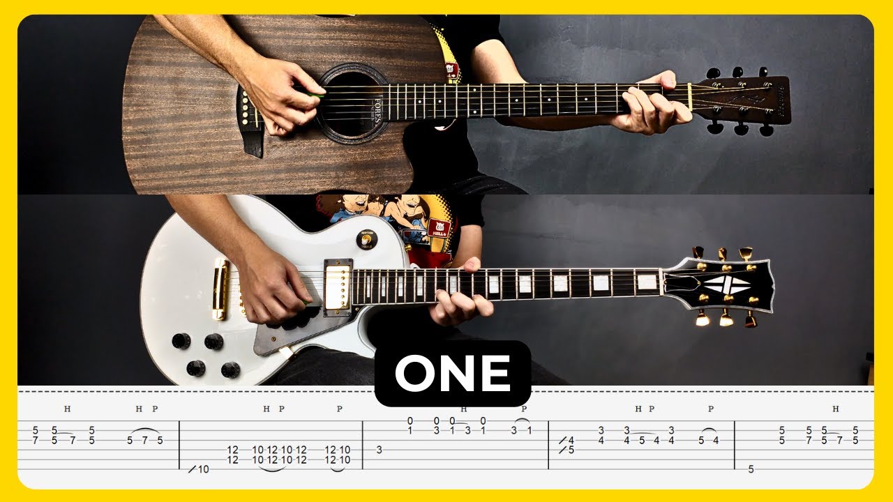One - U2 | Tabs | Guitar Lesson | Cover | Tutorial | Solo | All Guitar Parts