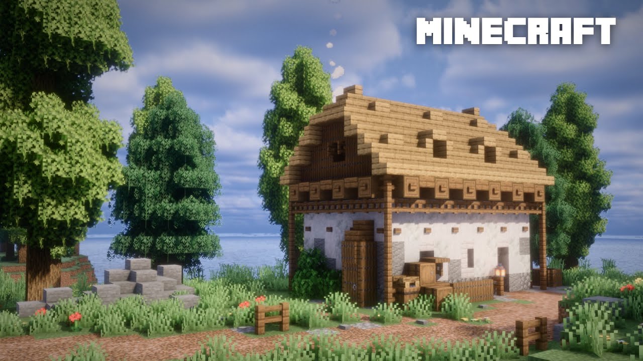 Minecraft: How to build a small Medieval House | Minecraft Tutorial