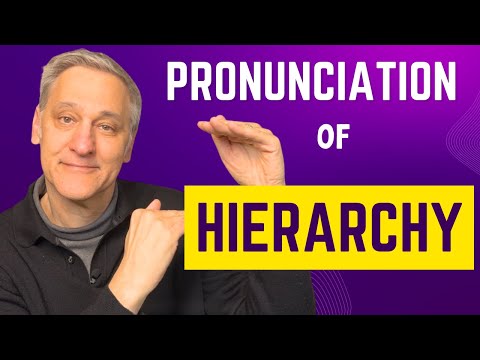 How to Pronounce ‘Hierarchy’ Like a Native! 🔥 Stop Saying It Wrong!