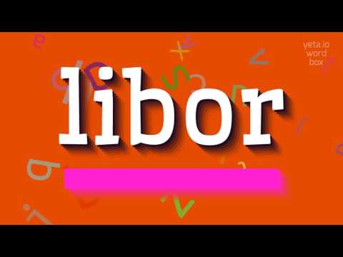 How to say "libor"! (High Quality Voices)