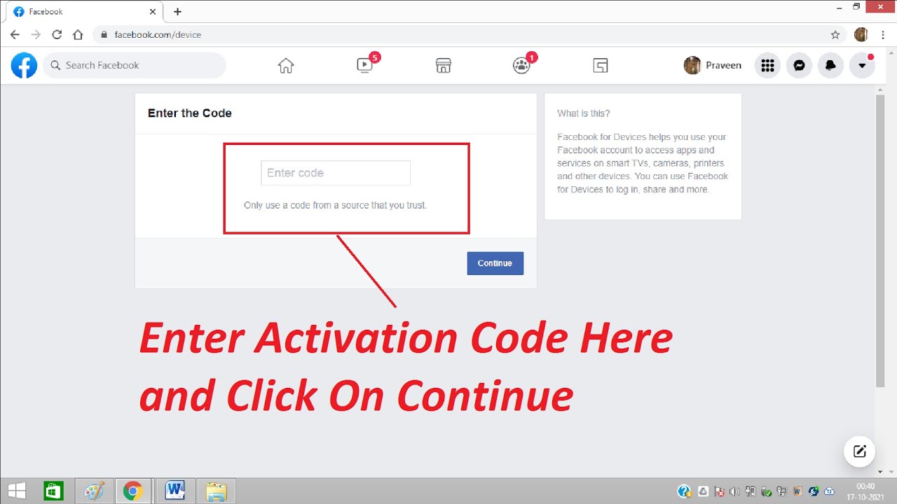 www.facebook com/device – How To Activate?