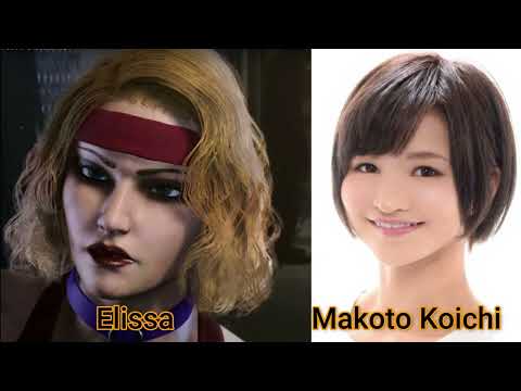 Character and Voice Actor - Street Fighter 6 Japanese - Elissa - Makoto Koichi